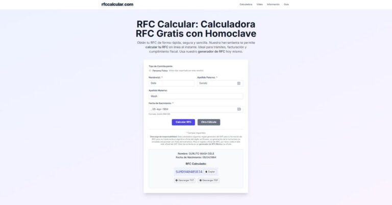 Cómo es un RFC: Todo lo que necesitas saber - RFC Calcular